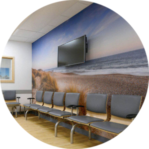 Acrovyn Wall Protection - wall covering with high impact resistance.