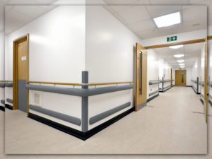 CRASH RAILS - BUMP RAILS: Acrovyn, Stainless Steel, Rubber, Wood