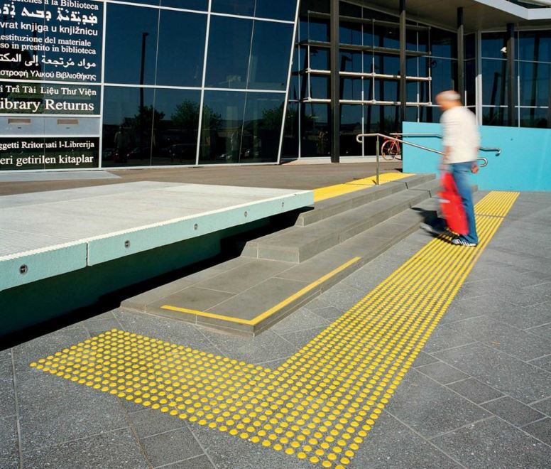 TACTILE INDICATORS - Warning & Directional Tactiles - DTAC Brand