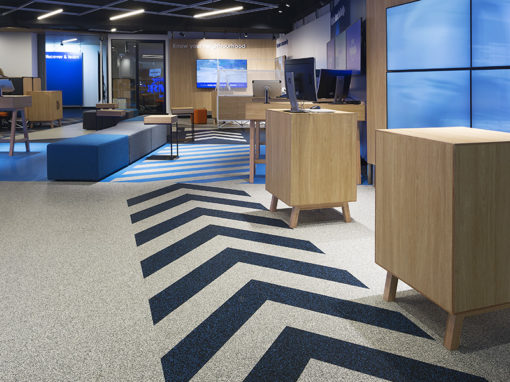 See the Perfect Flooring for Wayfinding - ABS West